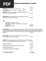 Poster Judging Criteria Guide | PDF | Scientific Method | Research Methods