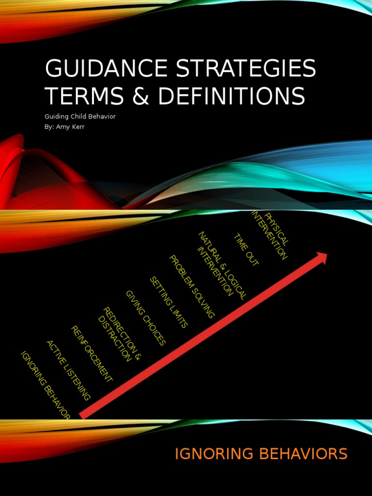 Effective Child Behavior Guidance Techniques | PDF | Reinforcement ...