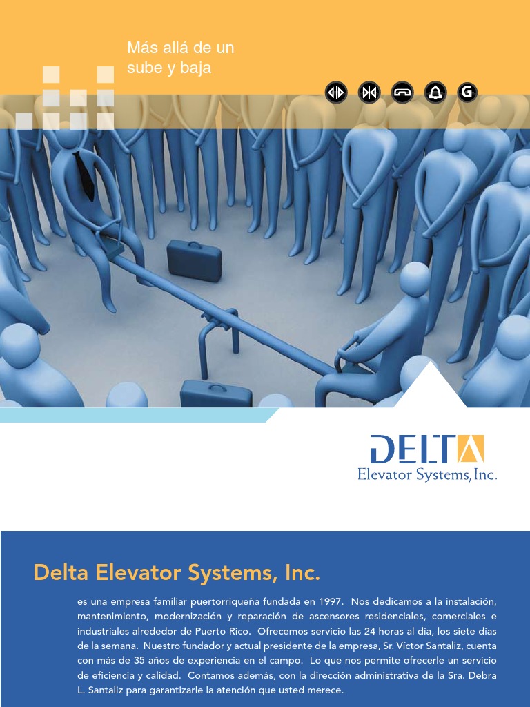 Delta Elevators | PDF | Ascensor | Calidad (comercial)
