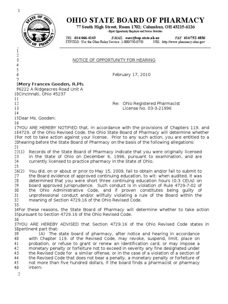 Gooden, Mery Frances | PDF | Pharmacist | Health Care