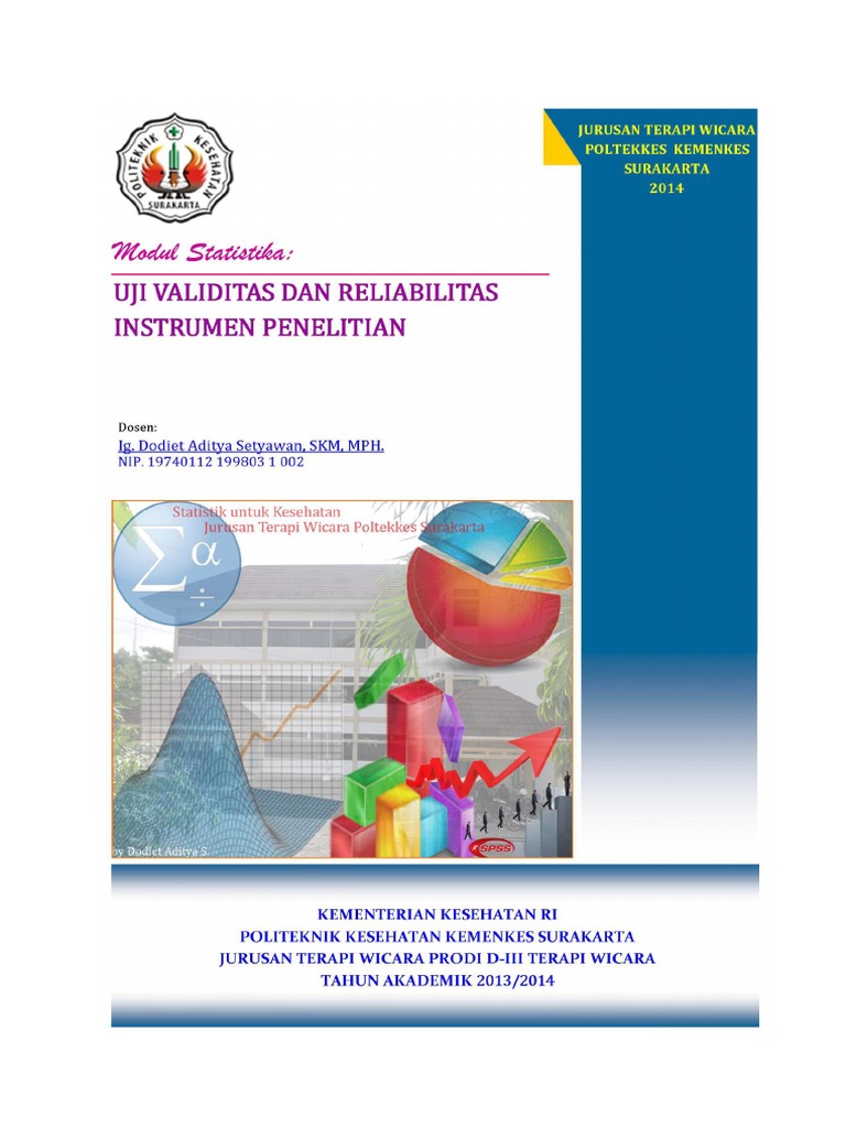 Modul Uji Validitas Dan Reliabilitas Instrumen Penelitian | PDF