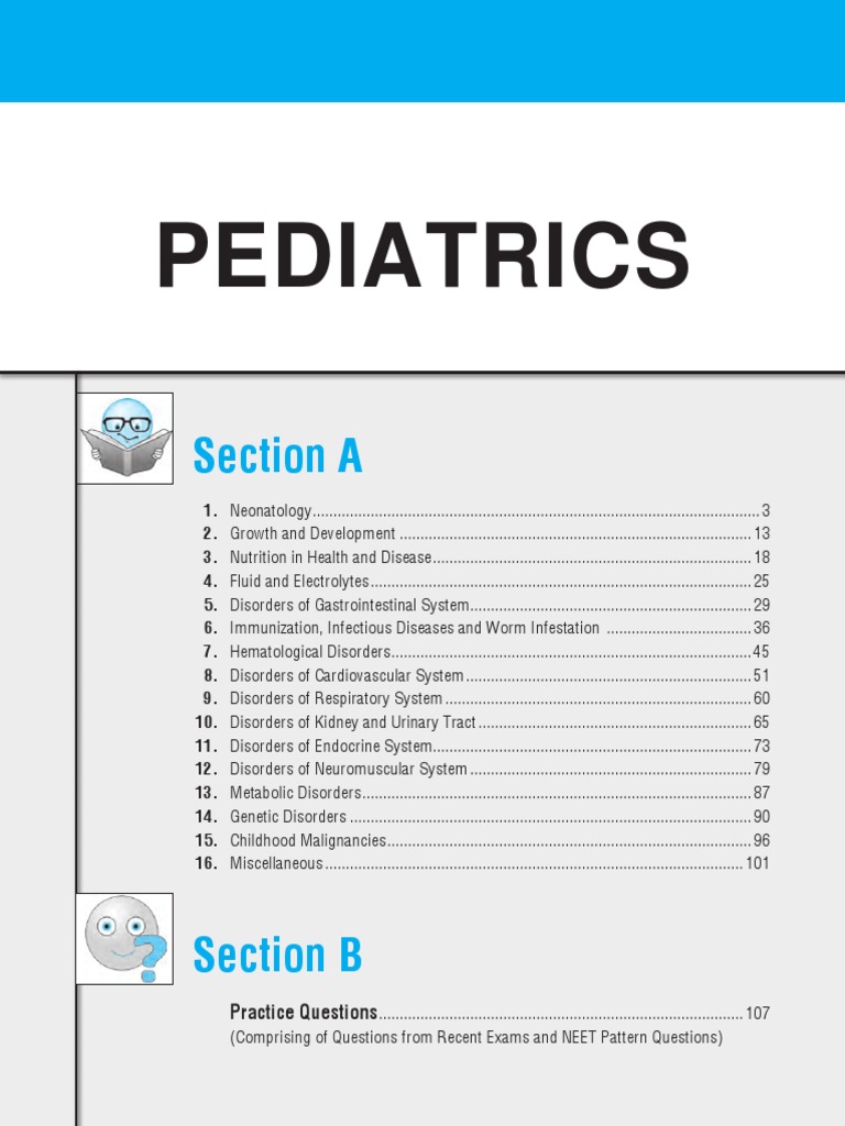 Pediatric Q&A | PDF | Medical Specialties | Clinical Medicine
