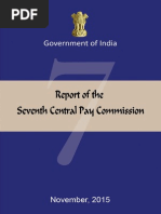 7th Pay Commission Matrix Table | PDF