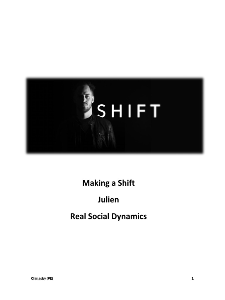 RSD Julien - Shift (Notas) | PDF | Motivación | Motivacional
