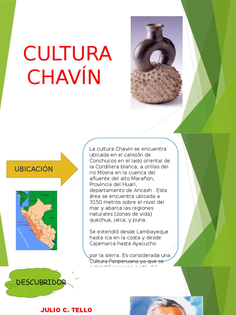Cultura Chavin | PDF | Arqueología | Cultura (general)