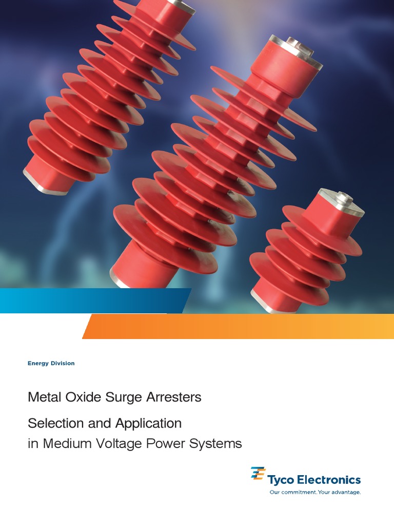 Surge Arresters For Medium Voltage Power System | Transformer | Capacitor