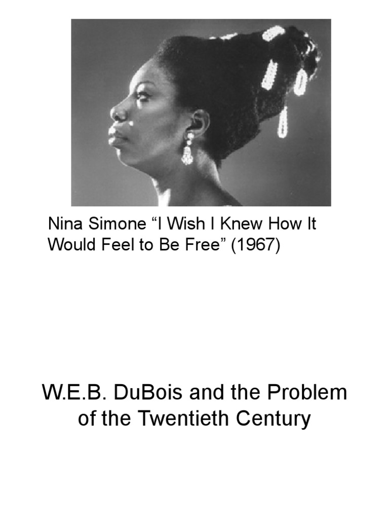 Nina Simone "I Wish I Knew How It Would Feel To Be Free" (1967) | PDF ...