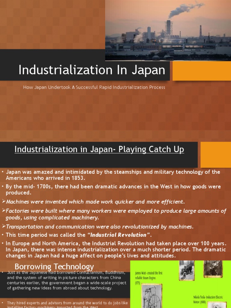 Wchapter 15 - Industrialization in Japan | PDF | Politics | Travel