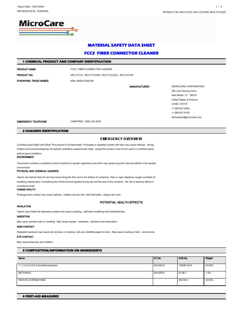 Cable Cleaner Fiber Connector Cleaner | PDF | Chemistry | Materials