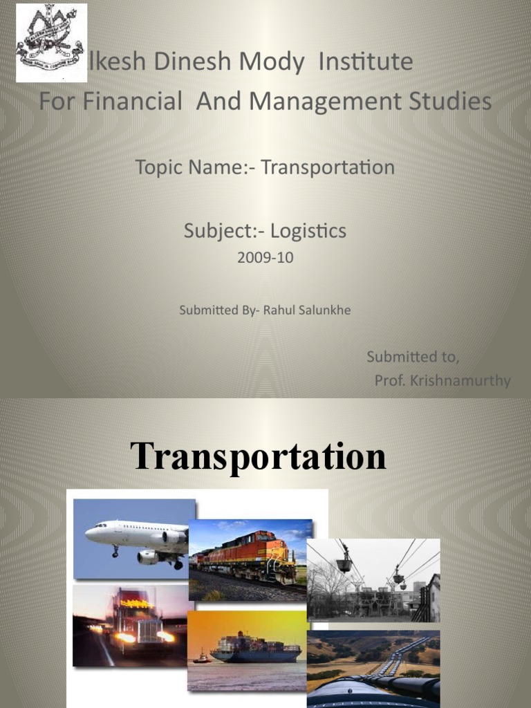 Transportation Indian Scenario | PDF | Transport | Petroleum