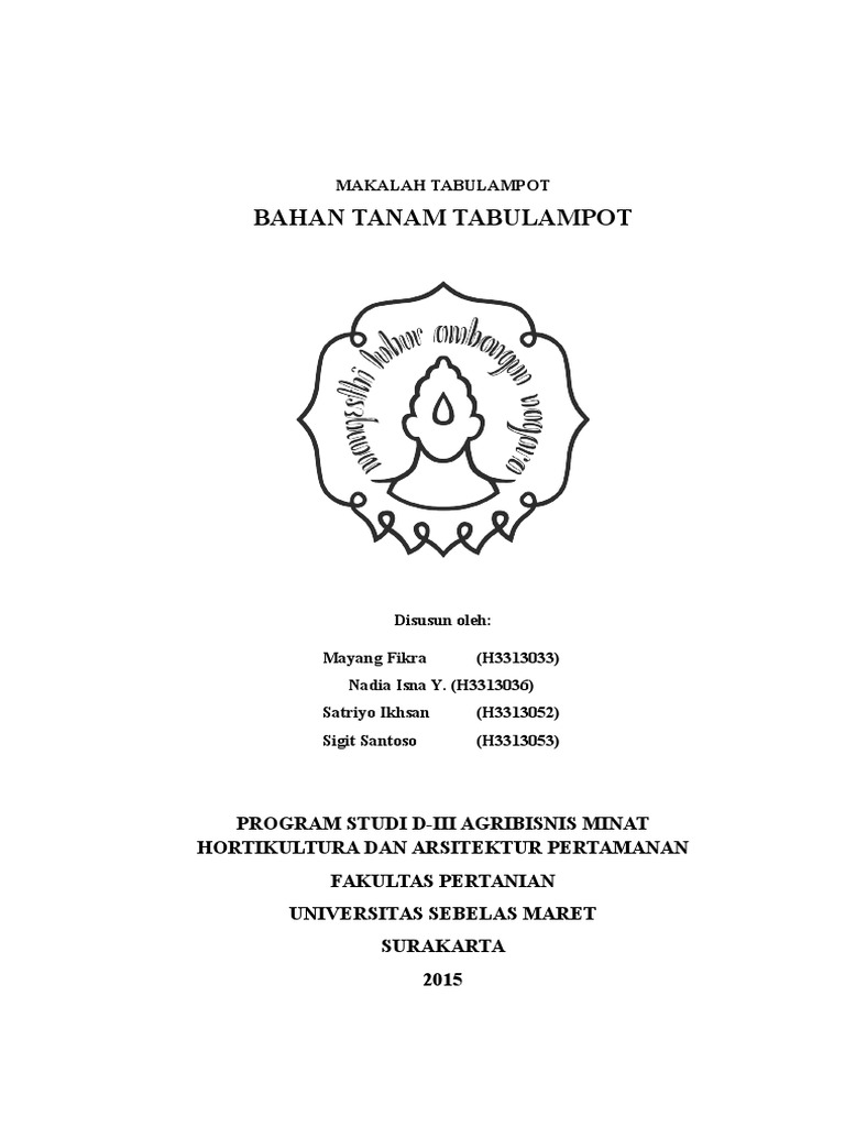 Kel. 6 Makalah Tabulampot Siap | PDF