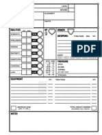Stars Without Number Form-Fillable Charsheet | PDF | Role Playing Games ...