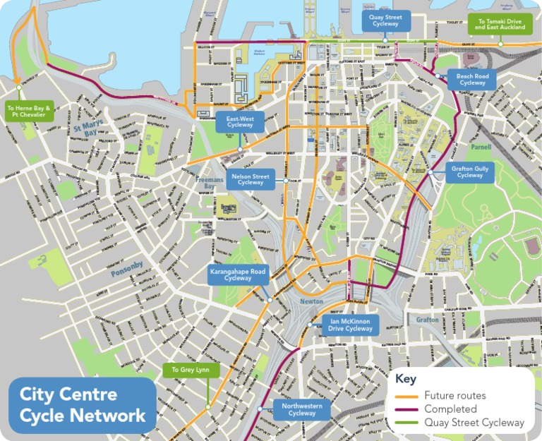 Quay Street Cycleway Map | PDF | Leisure | Business