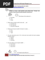 Soal Matematika Kelas 2 SD Bab 4 Pengkuran Waktu, Panjang Dan Berat Dan Kunci Jawaban | PDF