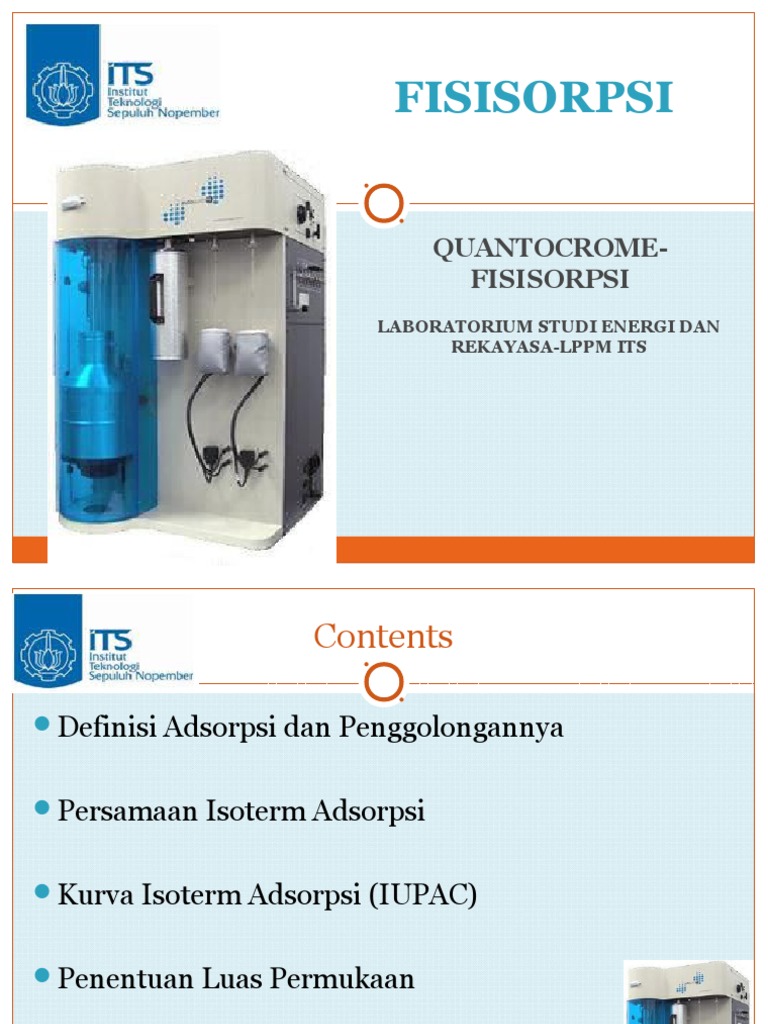 Karakteristik Adsorpsi pada Material Porus: Definisi, Persamaan Isoterm ...