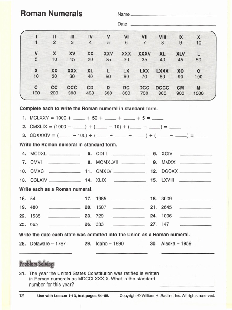E e Ee Eec CD D DC Dce Dcce em M: Roman Numerals | PDF | Teaching Methods & Materials | Computers