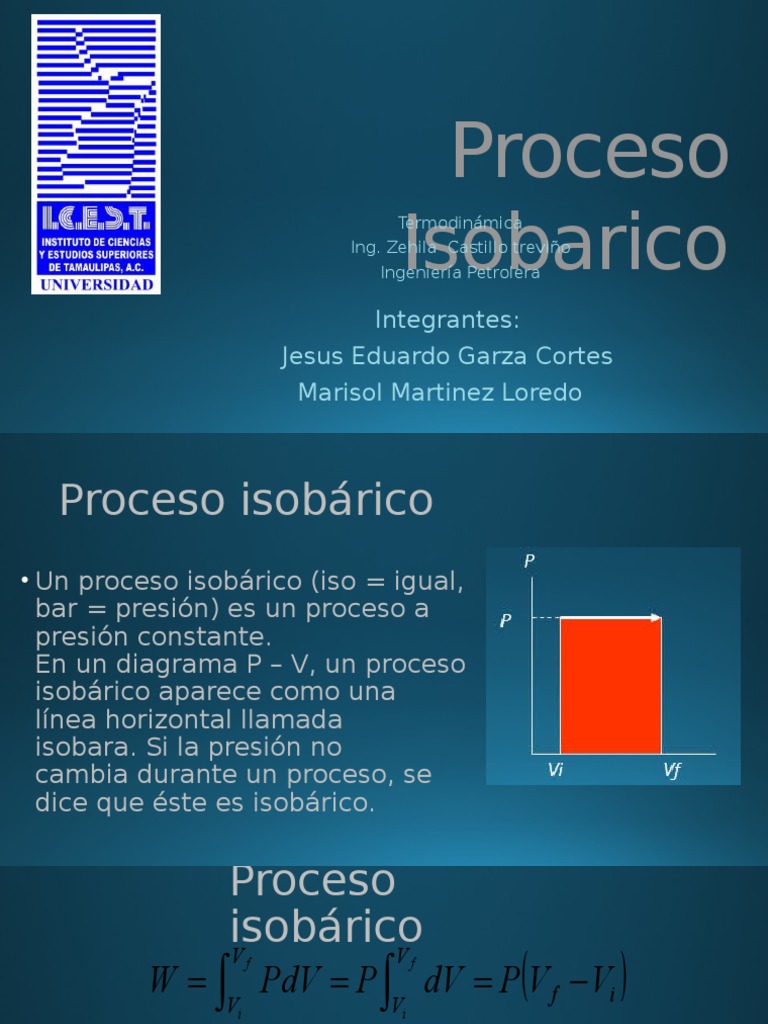Proceso Isobarico | PDF