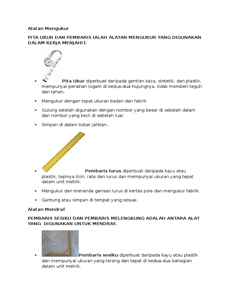 Alatan Mengukur | PDF