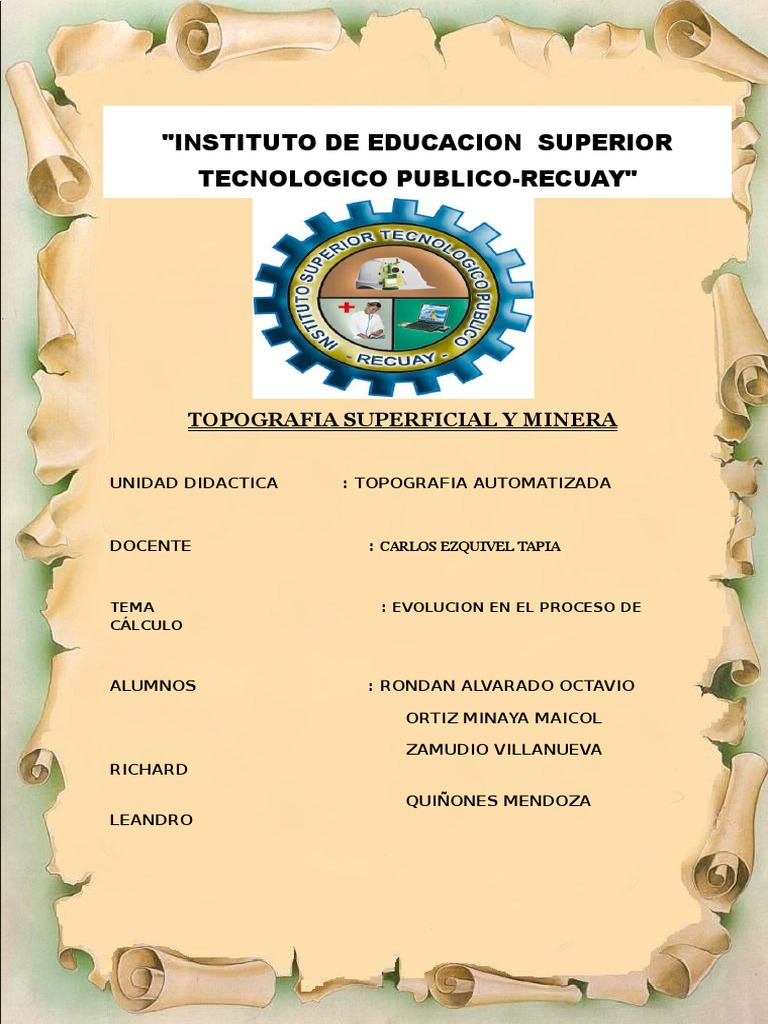 GUARDILLA - Docx de Chanmnn | PDF | Topografía | Informática