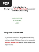 Design for Manufacturability Guide | PDF | Reliability Engineering ...