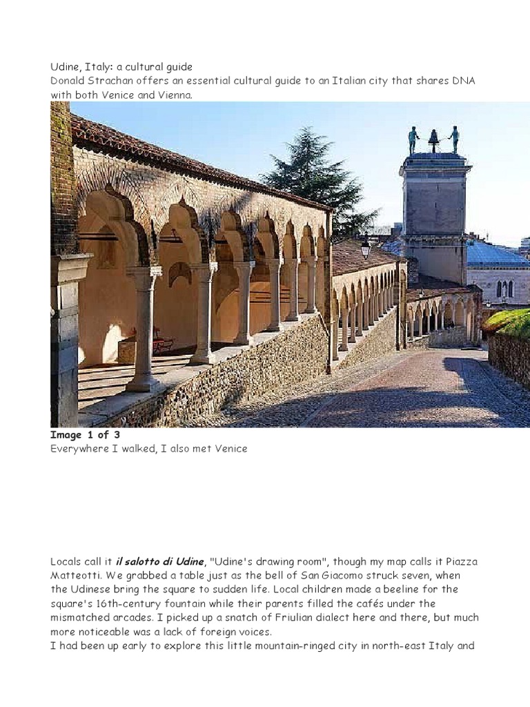 Donald Strachan Offers An Essential Cultural Guide To An Italian City ...