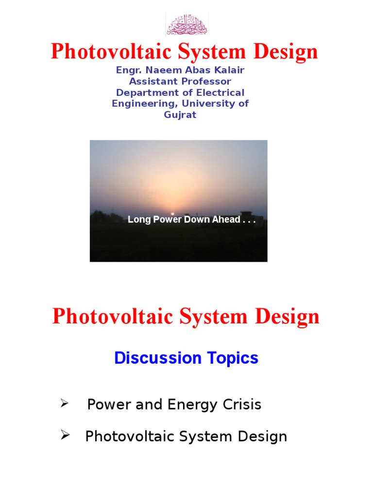 PV System Design Explained | PDF | Photovoltaic System | Photovoltaics