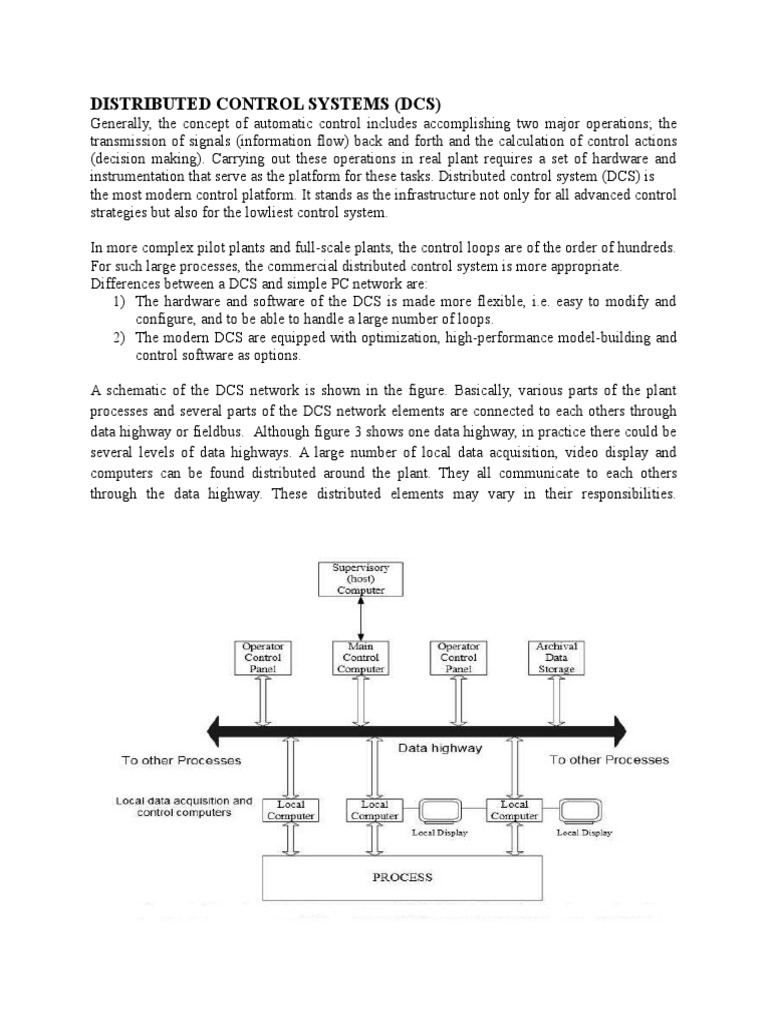 Distributed Control Systems | PDF | Control System | Instrumentation