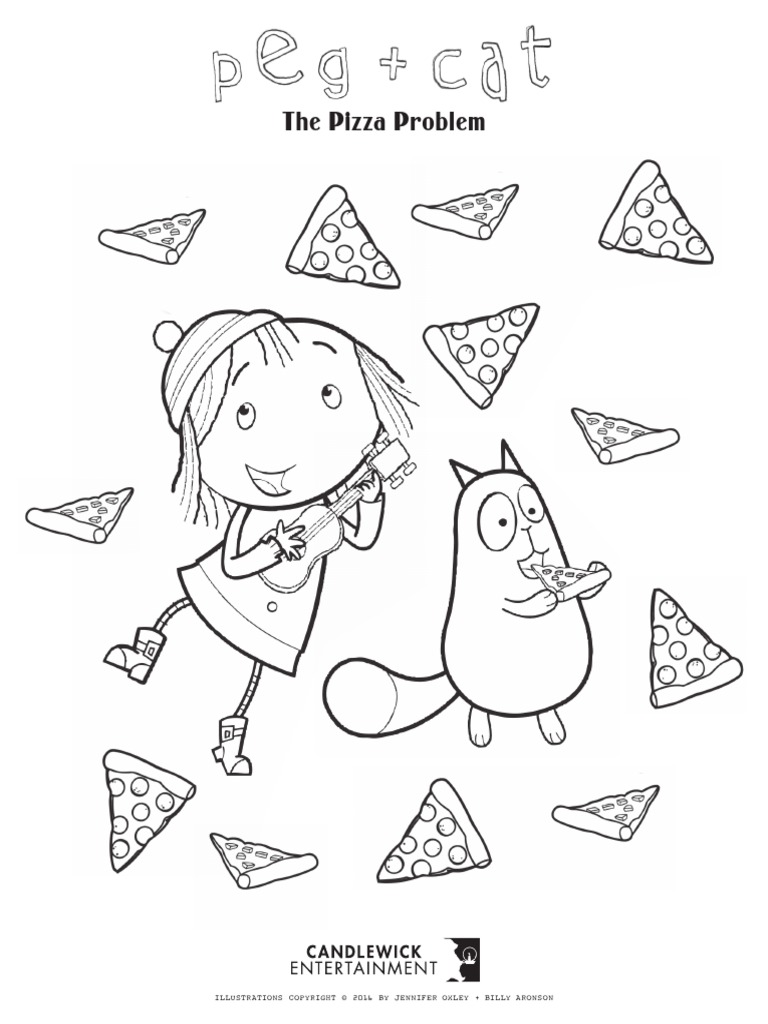 Peg + Cat Coloring Sheets | PDF