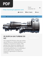 Mhps Gas Turbine m501j m701j | PDF | Gas Turbine | Turbine