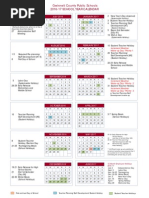 2009-2010 School Year Calendar | PDF