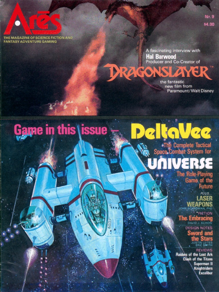 SPI Ares Magazine 09 - Delta Vee | PDF | Newspaper And Magazine