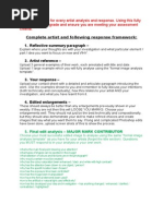 Portrait Artist Statement | PDF