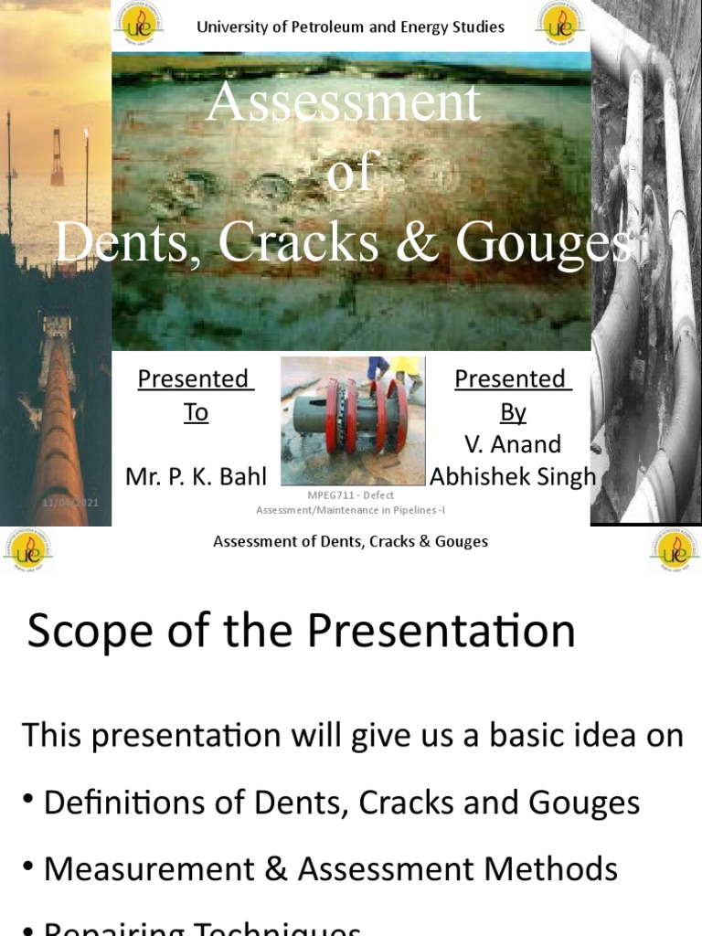Dents Cracks & Gouges | PDF | Mechanical Engineering | Electromagnetism