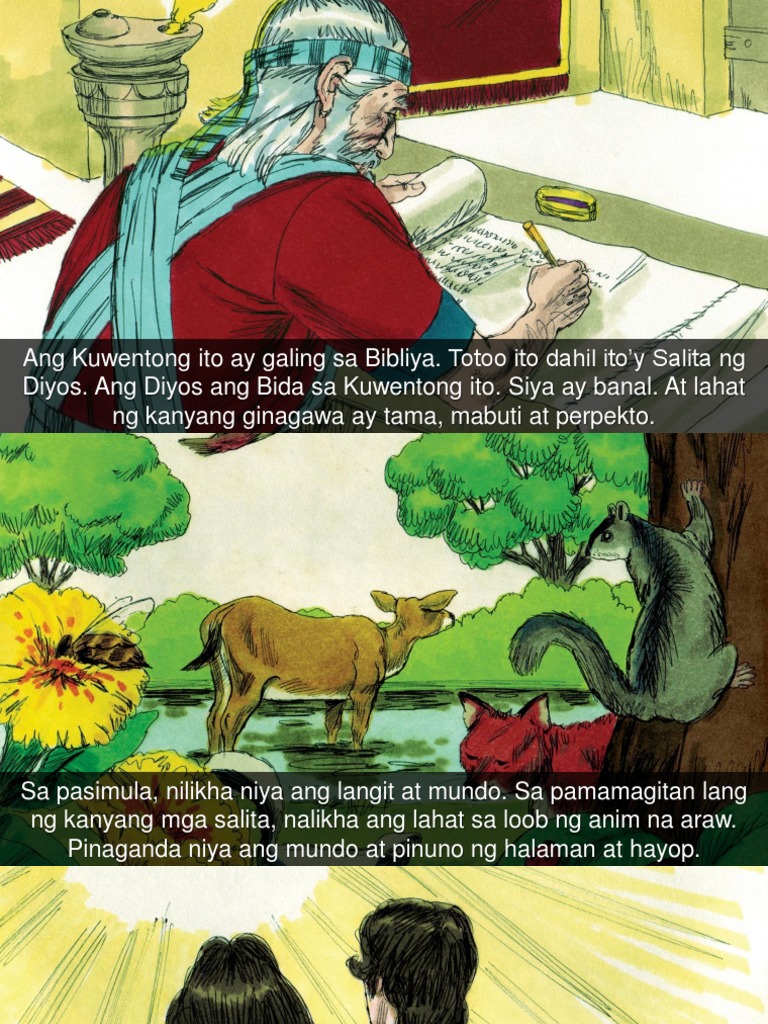 Creation To Christ Story (Tagalog) | PDF