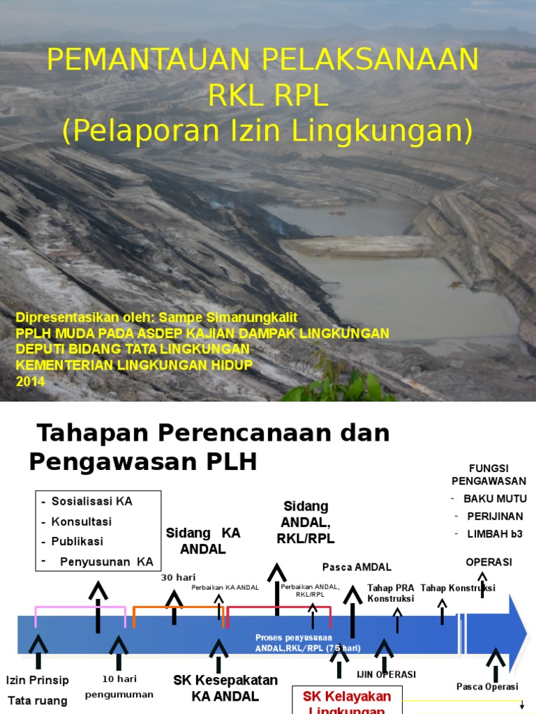 Dokumen Pelaksanaan Pemantauan RKL RPL | PDF