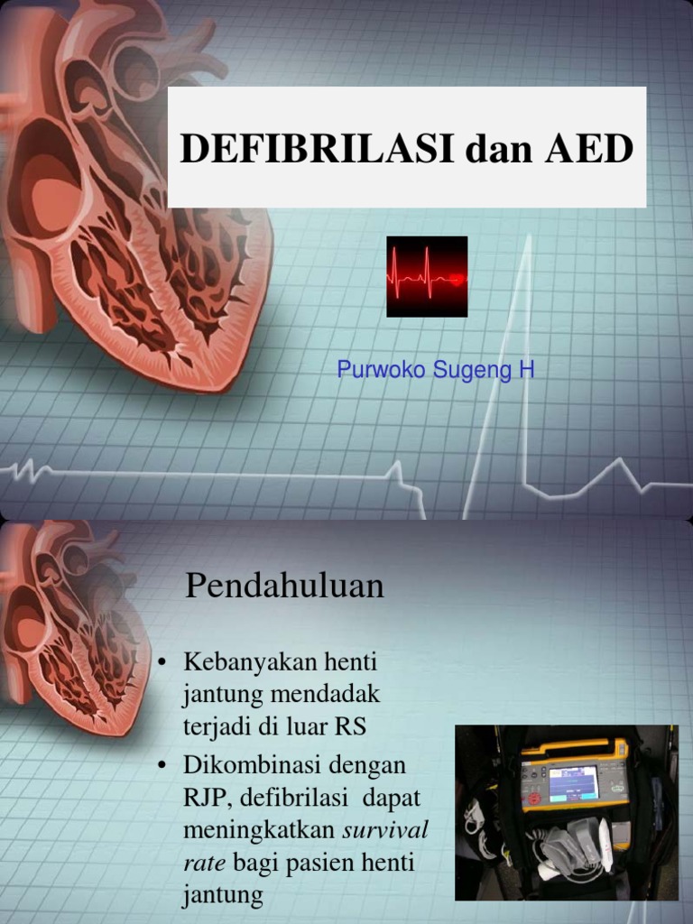 Panduan Defibrilasi dan Penggunaan AED | PDF | Sains & Matematika