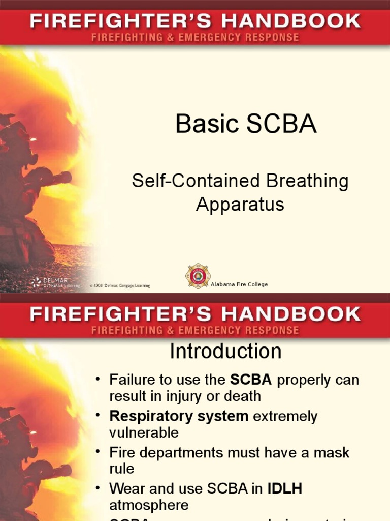 Basic Scba Powerpoint (Rev 10-12-13) | PDF | Firefighter | Hypoxia ...