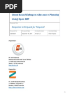 ERP Project Proposal Sample | PDF | Intellectual Property | World Wide Web