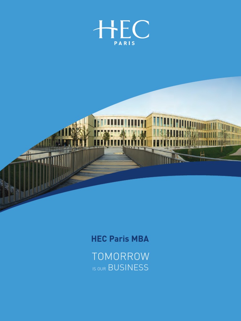 HEC Paris MBA 2015 Brochure | PDF | Master Of Business Administration ...