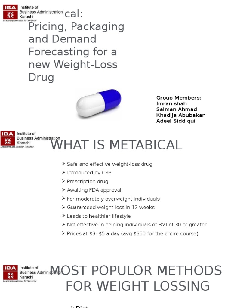 Metabical: Pricing, Packaging and Demand Forecasting For A New Weight ...