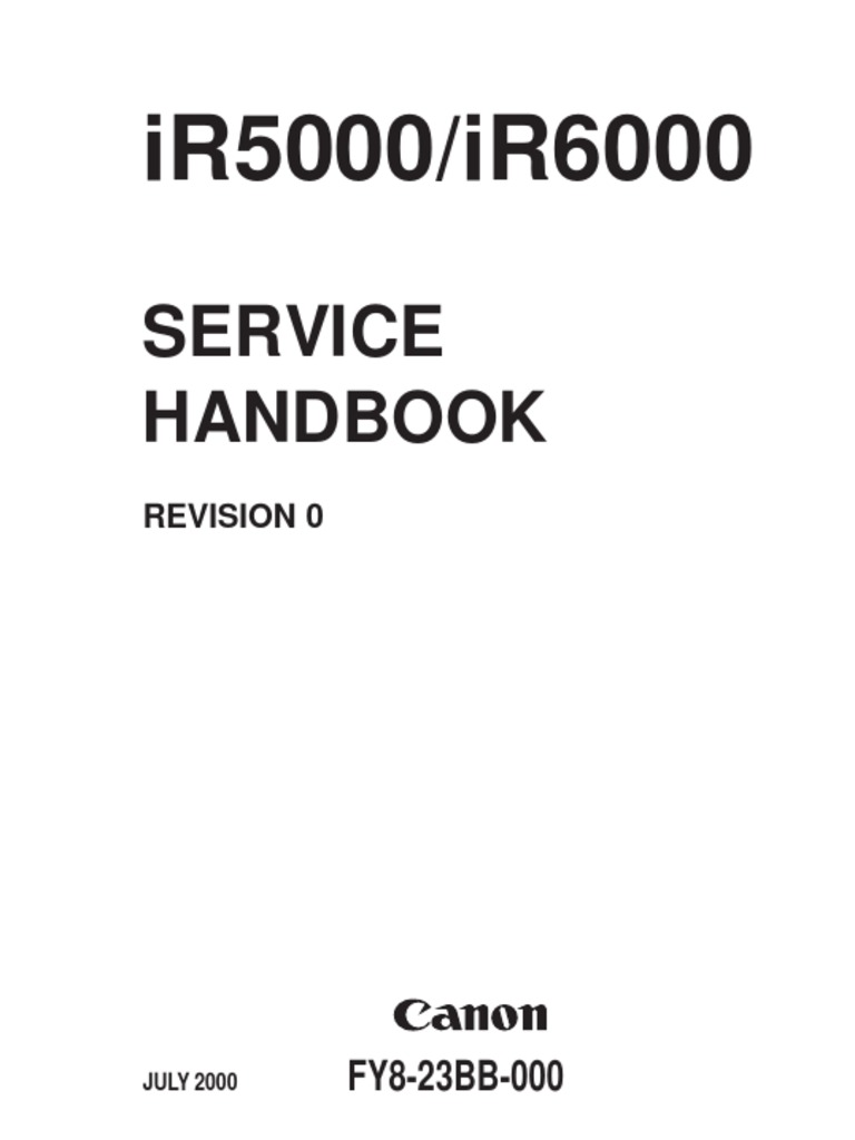 Ir5000 6000sh | PDF | Image Scanner | Manufactured Goods