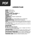 There Isthere Are Lesson Plan | PDF | Vocabulary | Question
