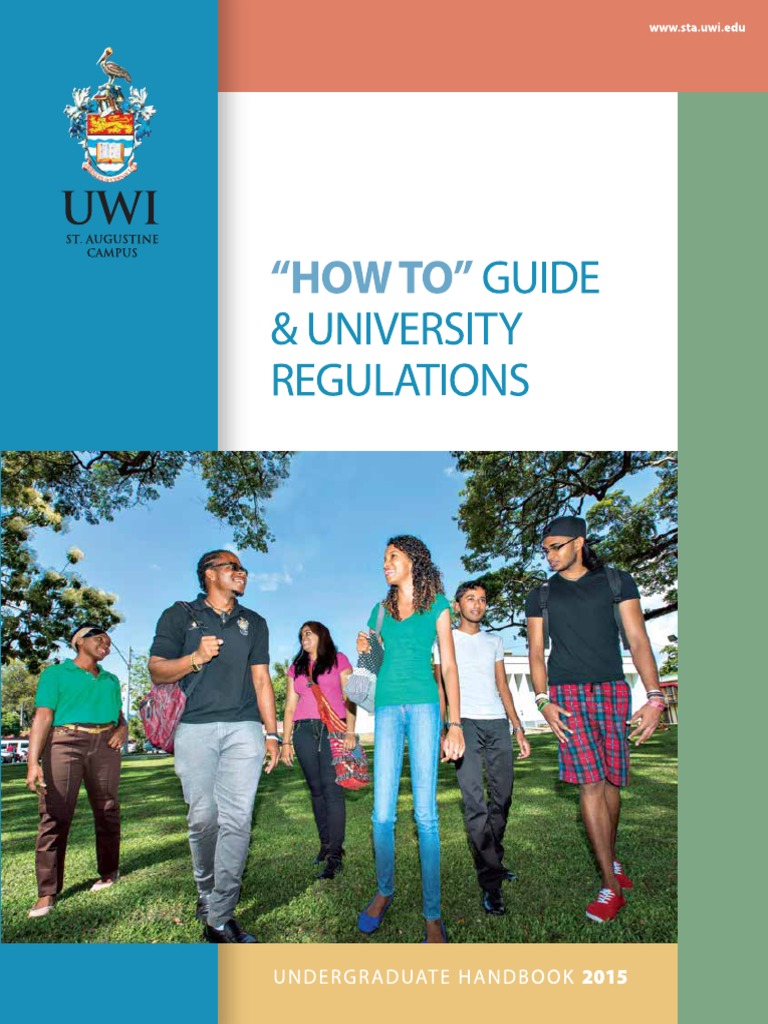 UWI Undergraduate Handbook | PDF | Identity Document | Fee