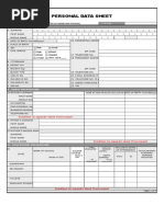 PDS Sample | PDF | Graduate School | Government