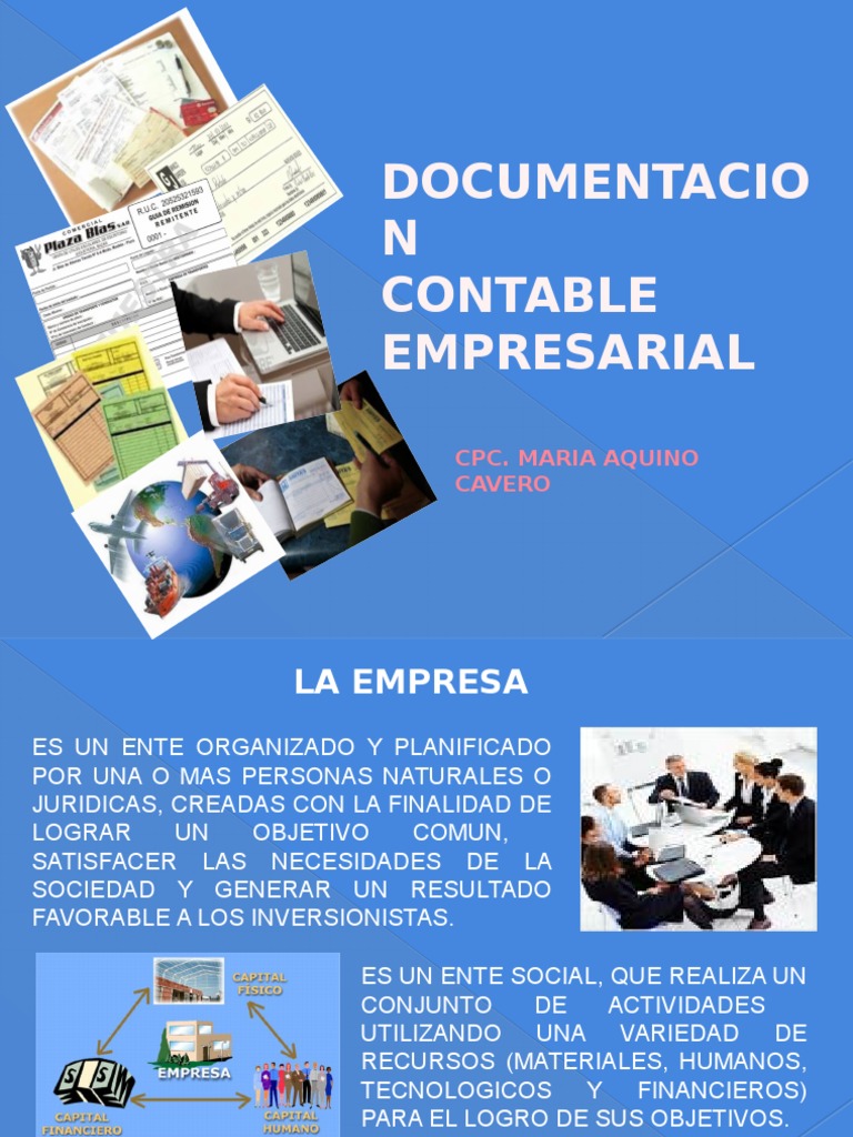 Documentación Contable Empresarial. | Factura | Contabilidad