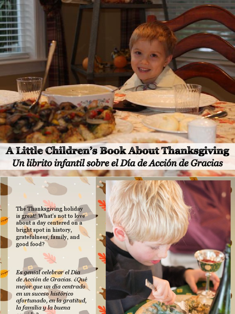 Un Librito Infantil Sobre El Día de Acción de Gracias - A Little ...