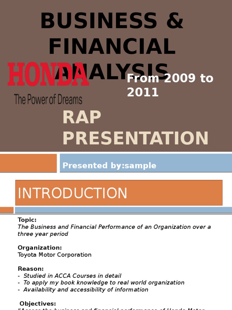 Rap Presentation | PDF | Swot Analysis | Strategic Management