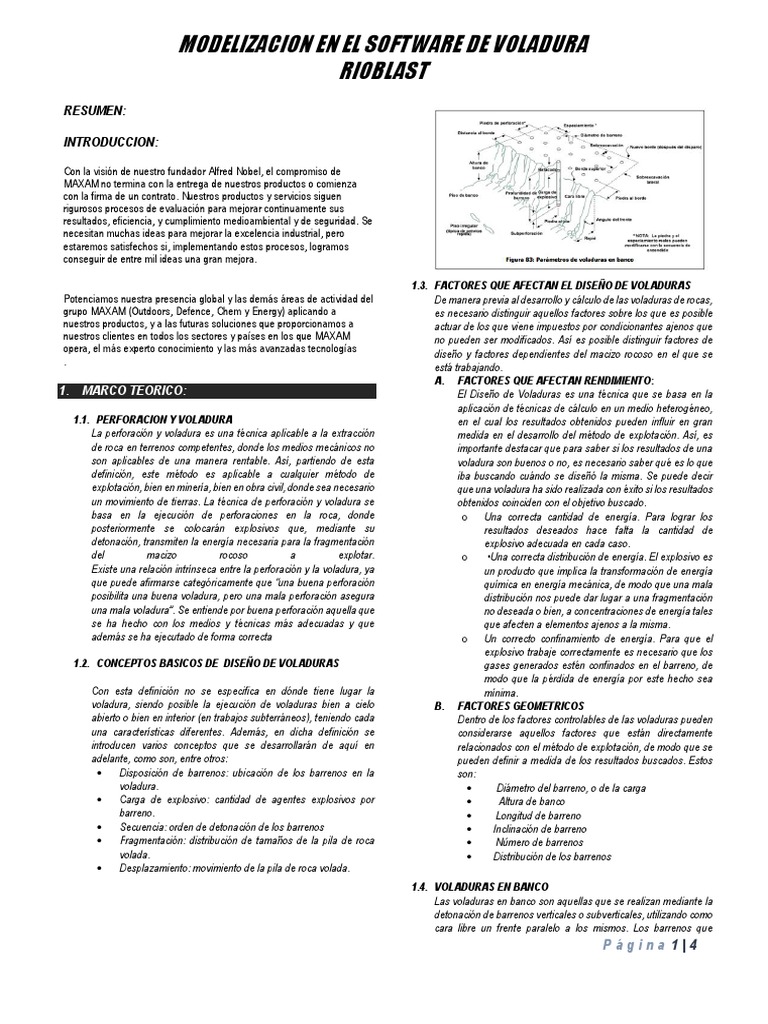 1er Expo Rioblast | PDF | Material explosivo | Olas