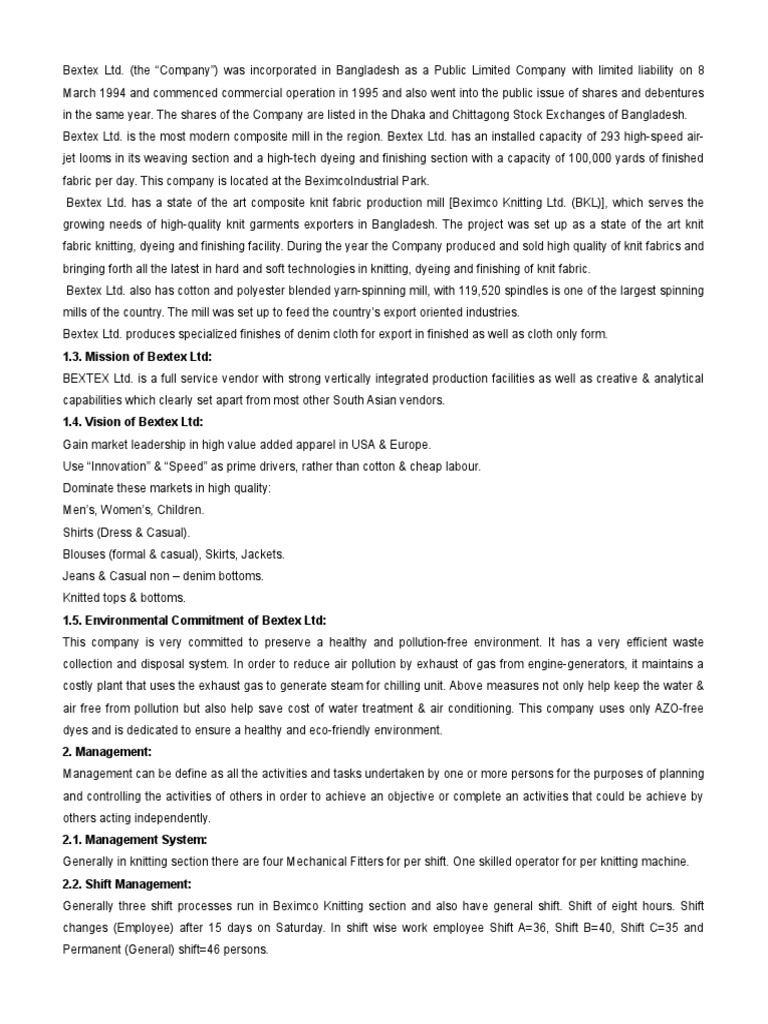 Bextex LTD | PDF | Knitting | Gauge (Knitting)