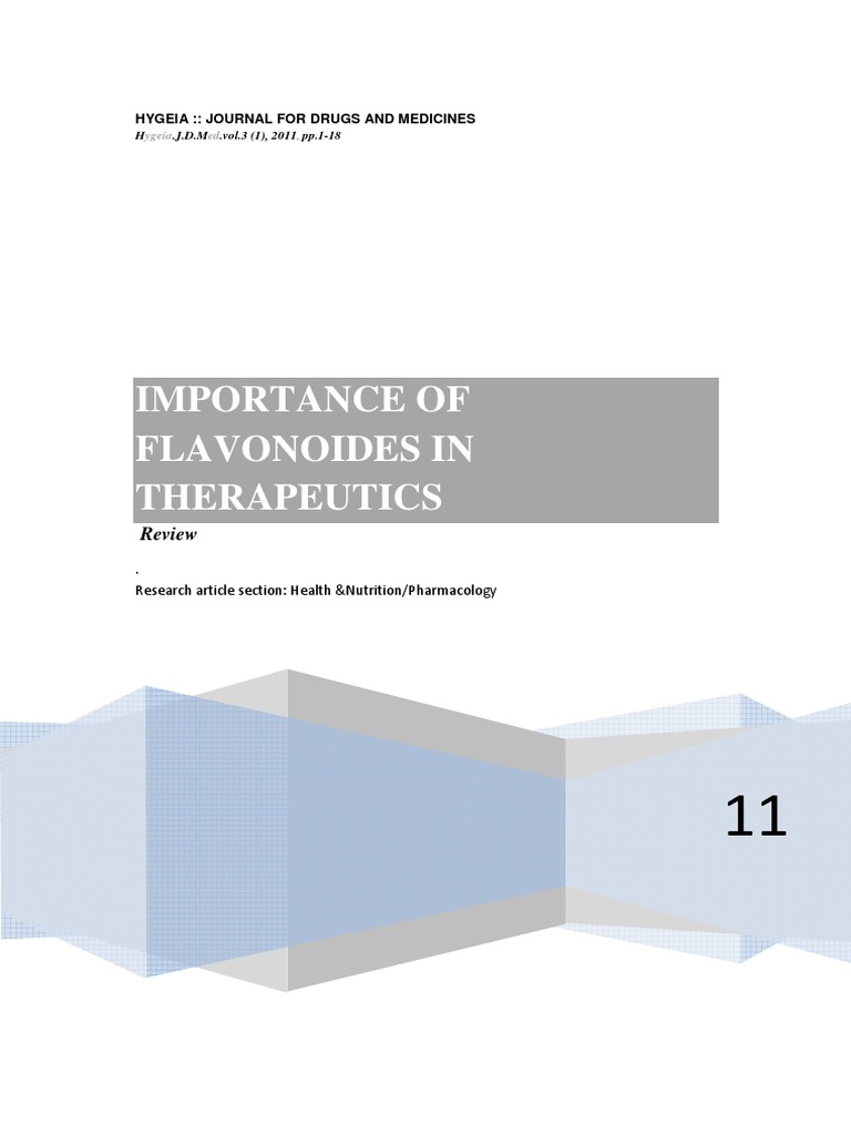 Flavonoides PDF | PDF | Flavonoid | Enzyme Inhibitor
